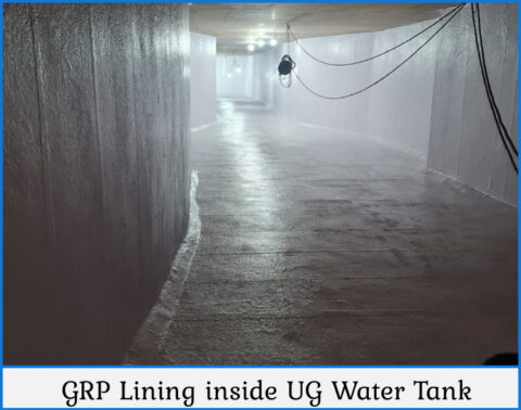 Project | GRP Lining for Leaking Underground Water Tank with Tiled ...