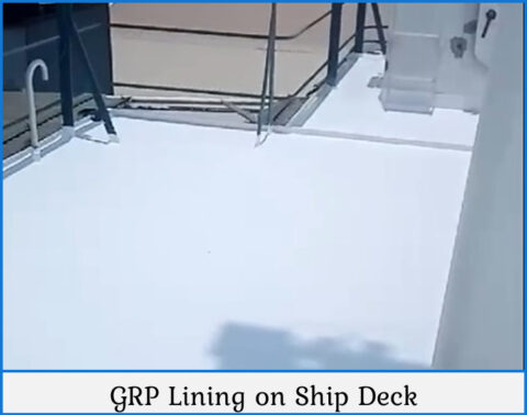 Project | GRP Lining for Leaking Ship Deck, Abu Dhabi | Waterproofing ...